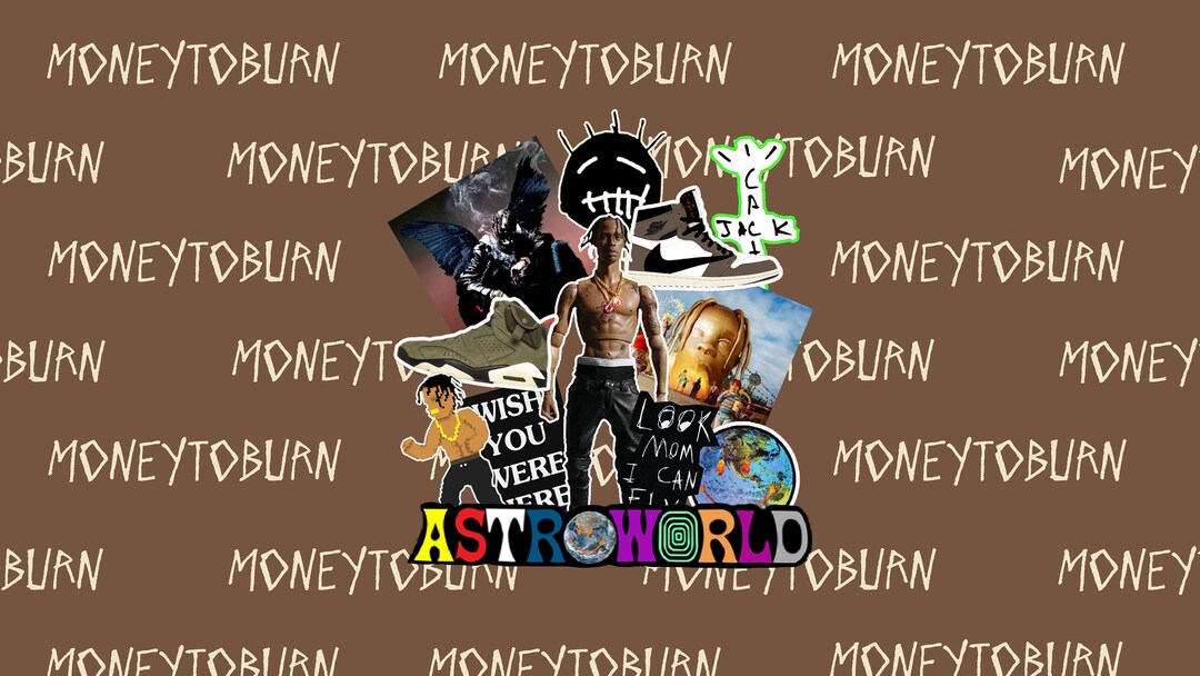 Travis Scott Sticker Pack - Etsy Australia