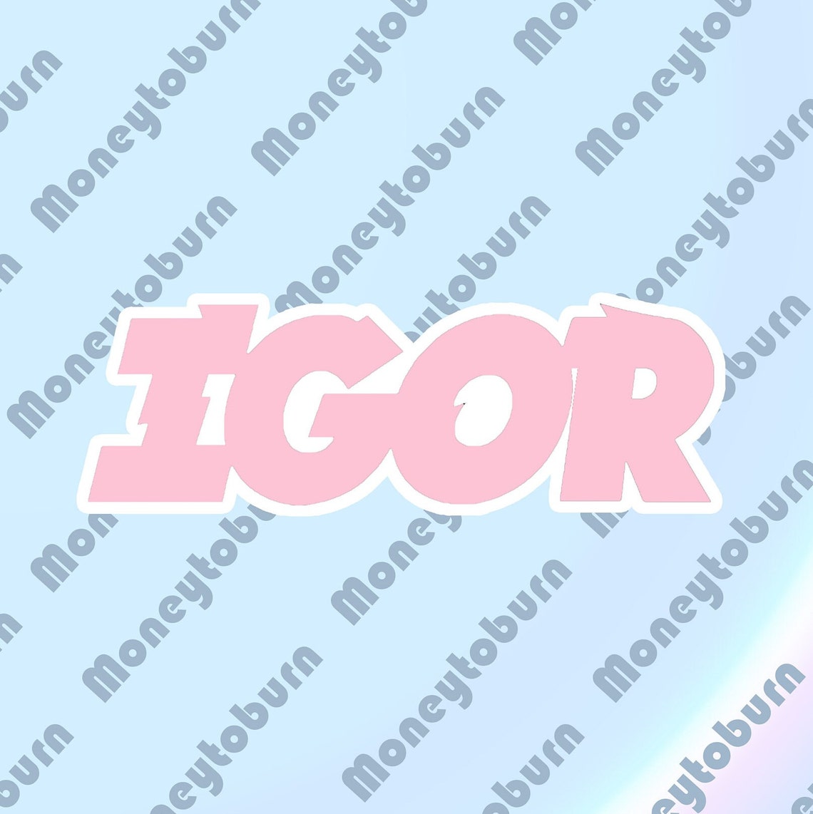 IGOR Sticker | Etsy