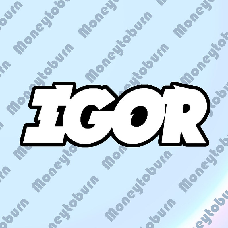 IGOR Sticker | Etsy