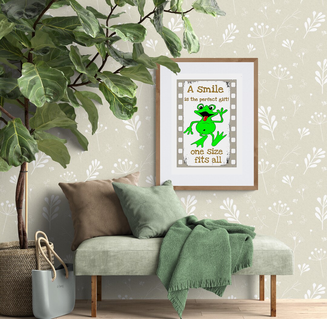 Proverb A Smile, by Timo Horne. Digital Download, Wall Hanging for IKEA ...