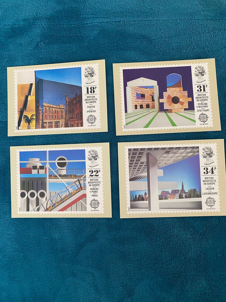 PHQ Postcards Series 13 Set of First Day Covers Postcards - Etsy
