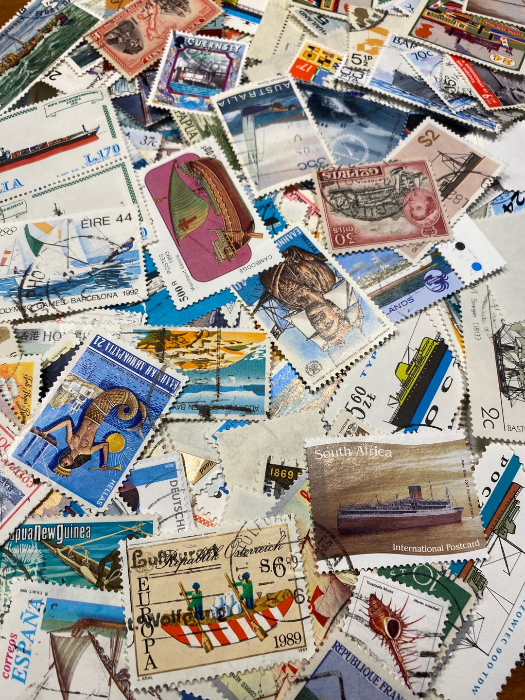 Boats/naval Used Worldwide Postage Stamps. . Collect, Junk, Craft ...