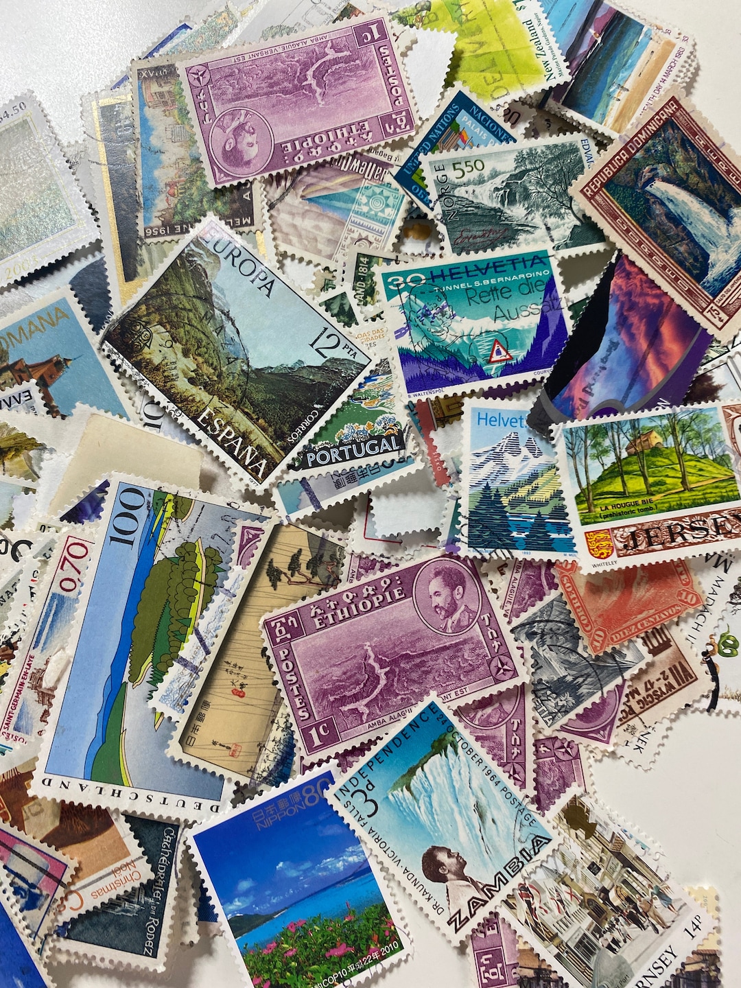 SCENERY /landscapes Postage Stamps. Crafting, Collect, Junk, Card ...