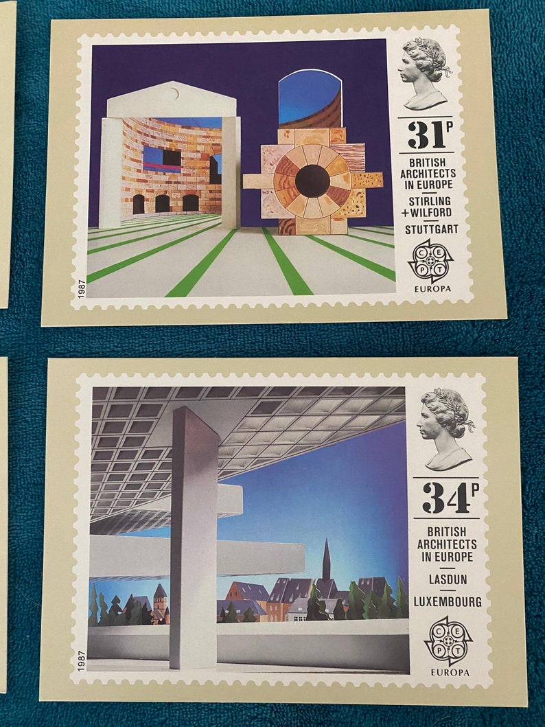 PHQ Postcards Series 13 Set of First Day Covers Postcards - Etsy