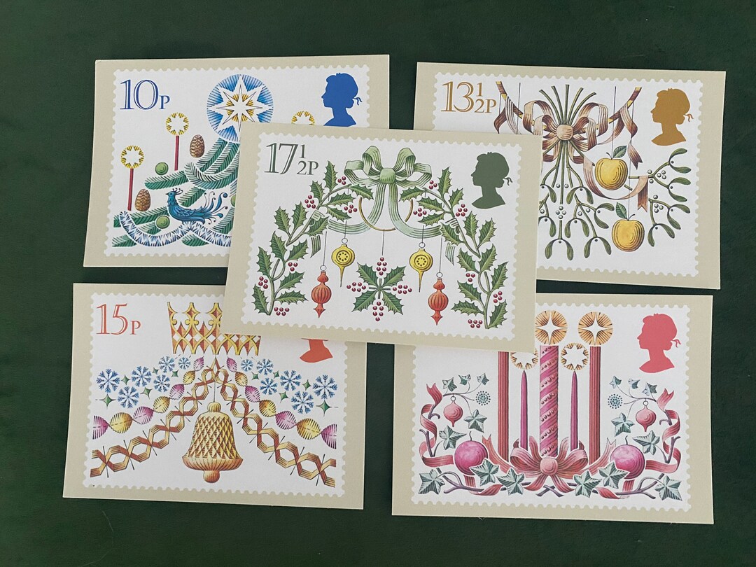PHQ Postcards Series Set 48. Christmas Unused. Snail Mail. Post ...