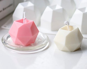 Geometric Candle - Etsy