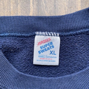 Vintage 1990s Susquehanna Valley Sabers New York Varsity School Embroidered Crewneck Sweatshirt ...