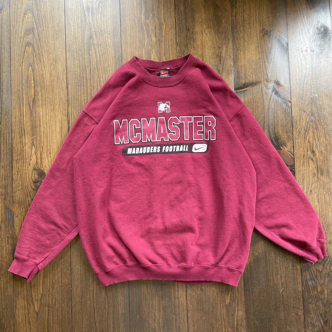 Vintage 1990s Mcmaster University Canada College Varsity Crewneck ...