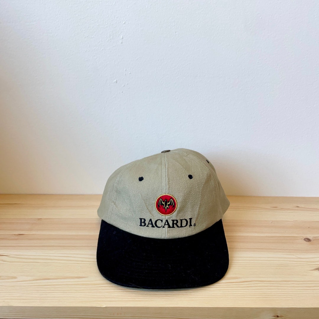 Vintage 1990s Bacardi Rum Alcohol Adjustable Baseball Cap Hat - Etsy