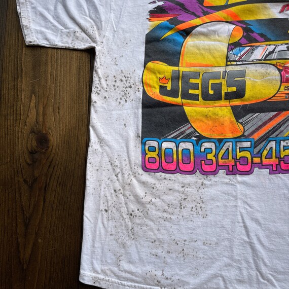 Vintage 1998 Jegs Nascar Race Car Racing Big All Over… - Gem