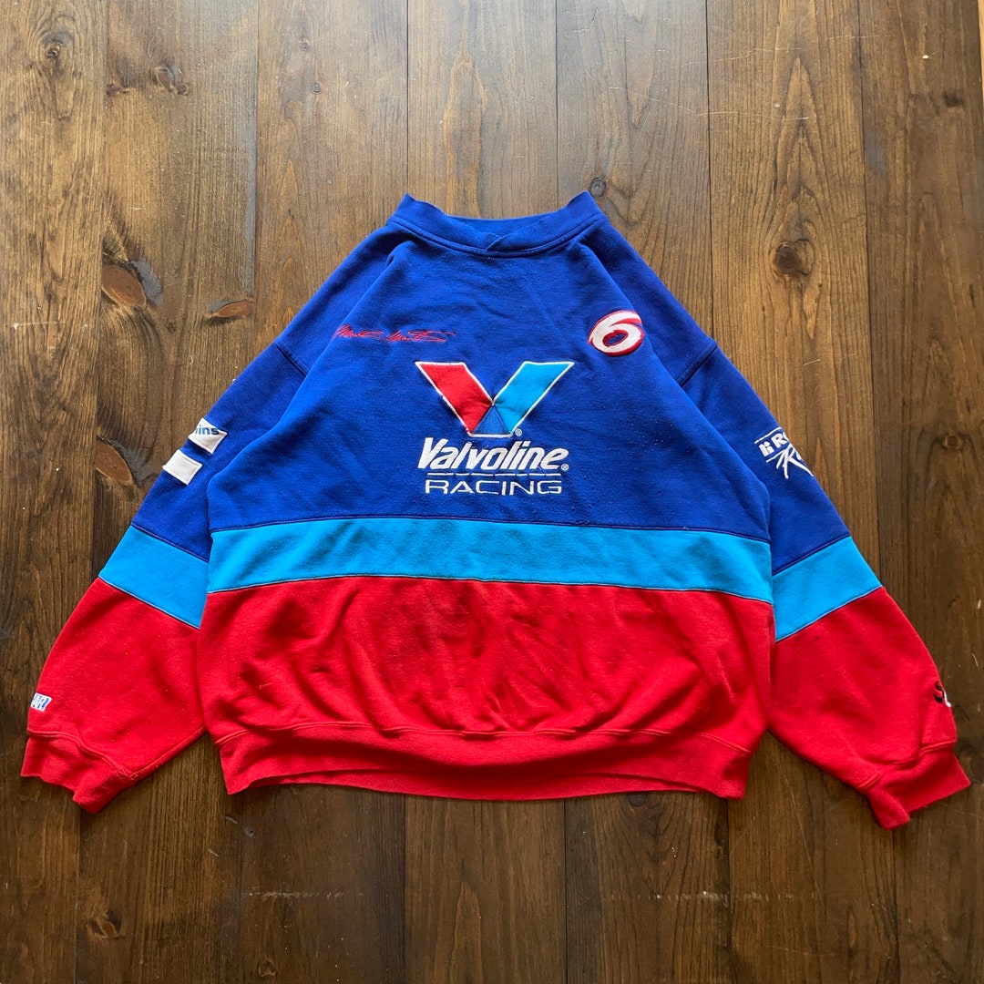 Vintage 1990s Valvoline Racing Motorsports Race Car NASCAR Crewneck ...