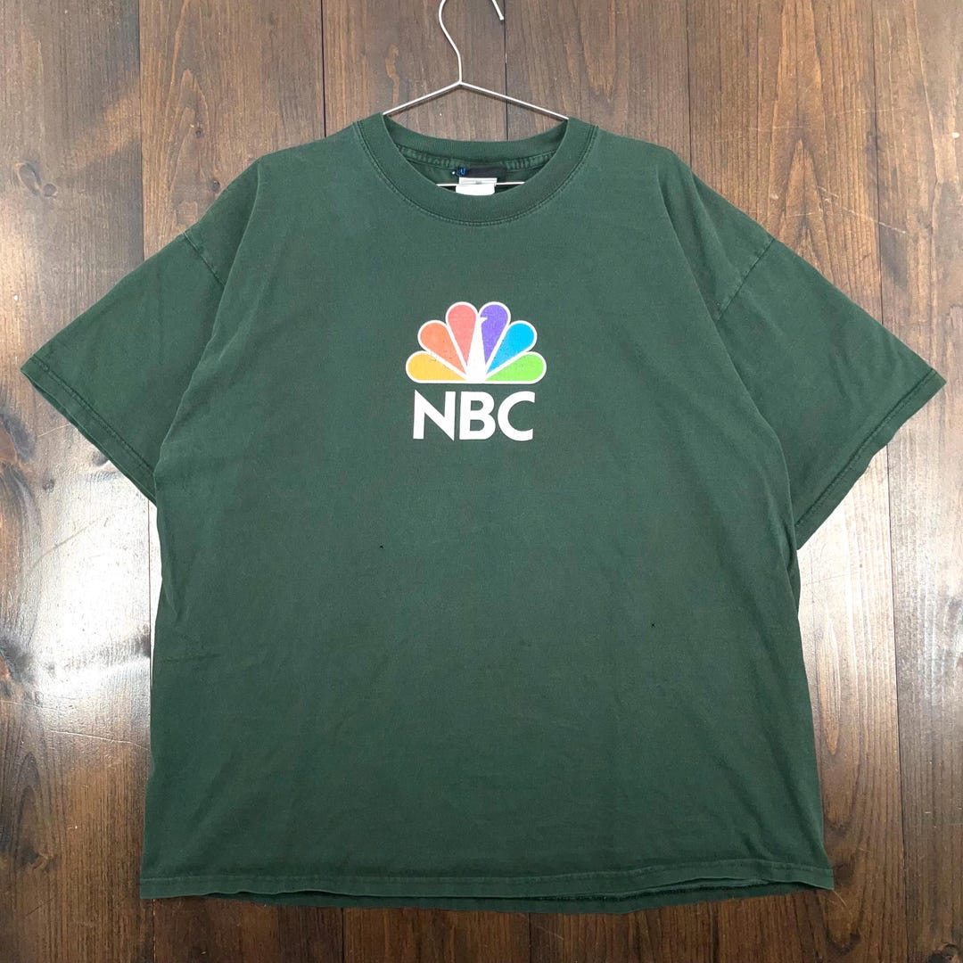 Vintage 1990s NBC Logo TV Channel Graphic Shirt / Size 2XL - Etsy
