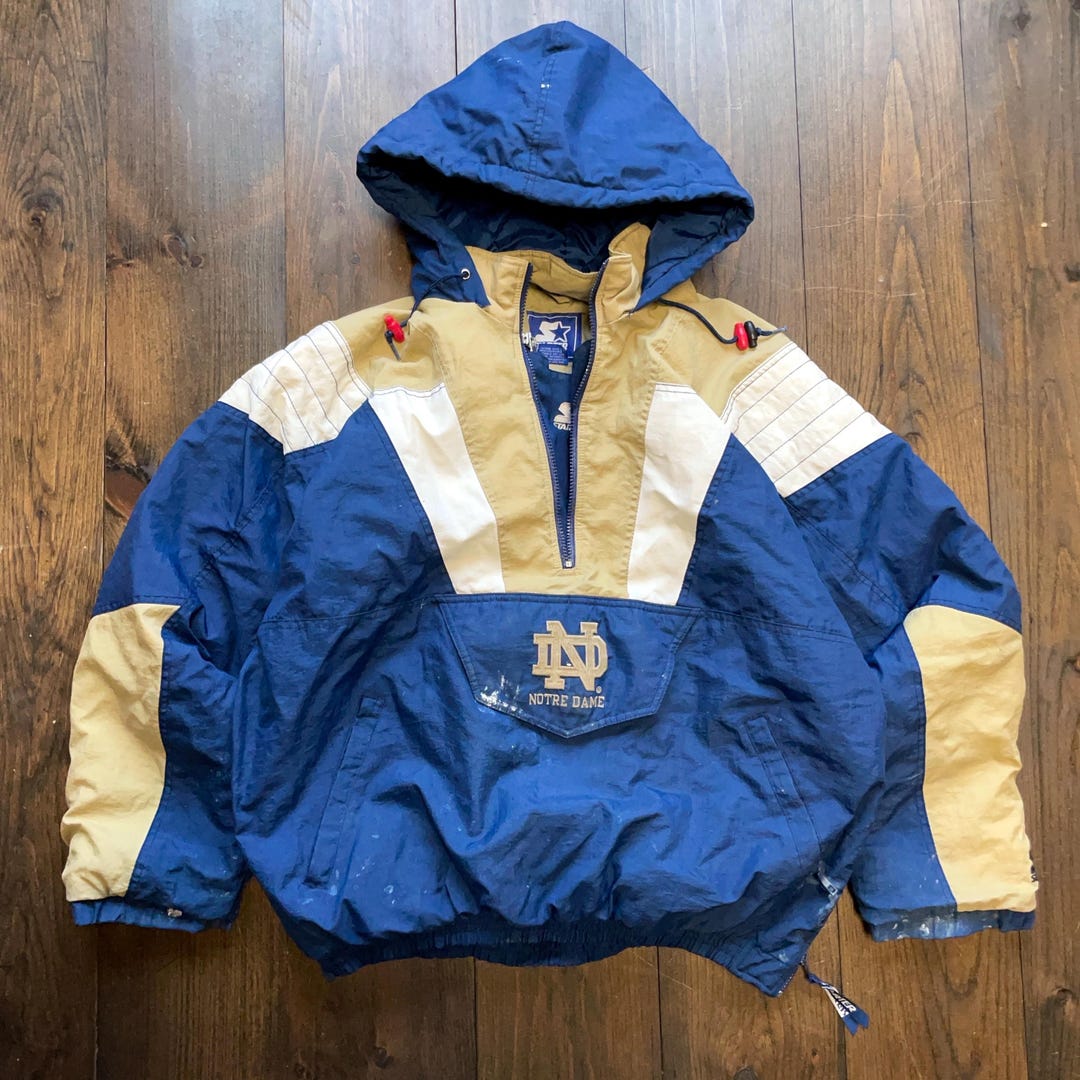 Vintage 1990s University of Notre Dame Fighting Irish Starter Quarter ...