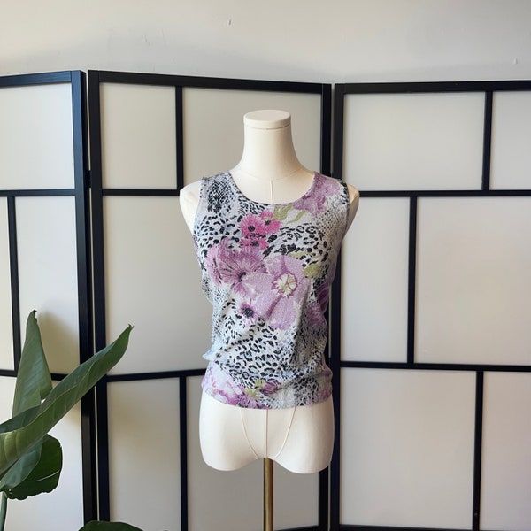 Y2k Leopard Tank Top - Etsy