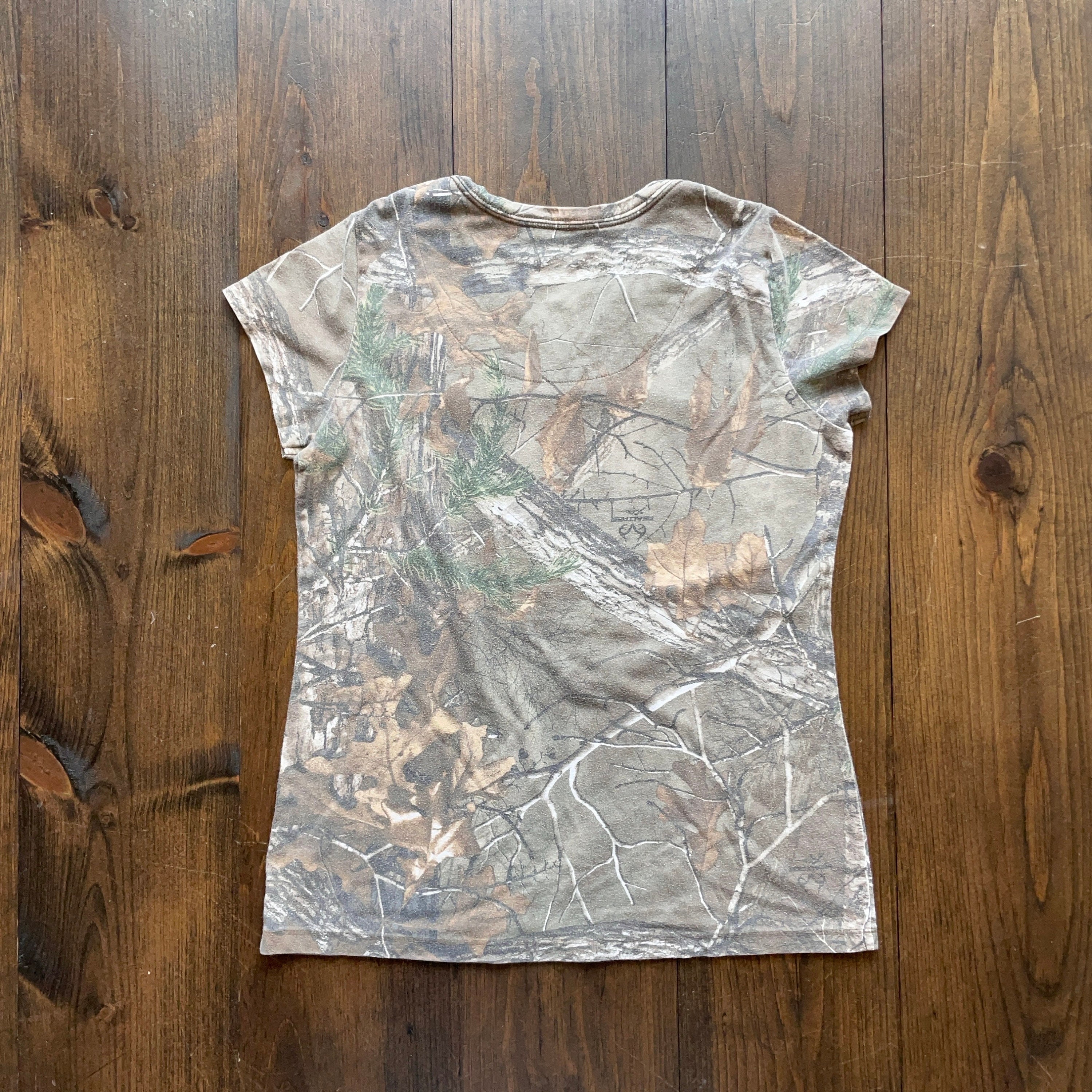 Vintage Realtree Camo Camouflage Forest Leaves Graphic Shirt / See ...