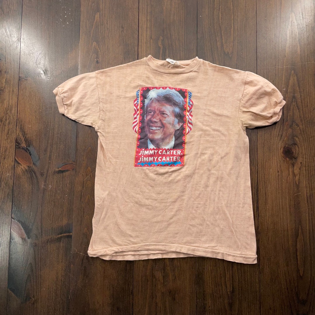 Vintage 1980s Jimmy Carter President United States Single Stitch Baby ...