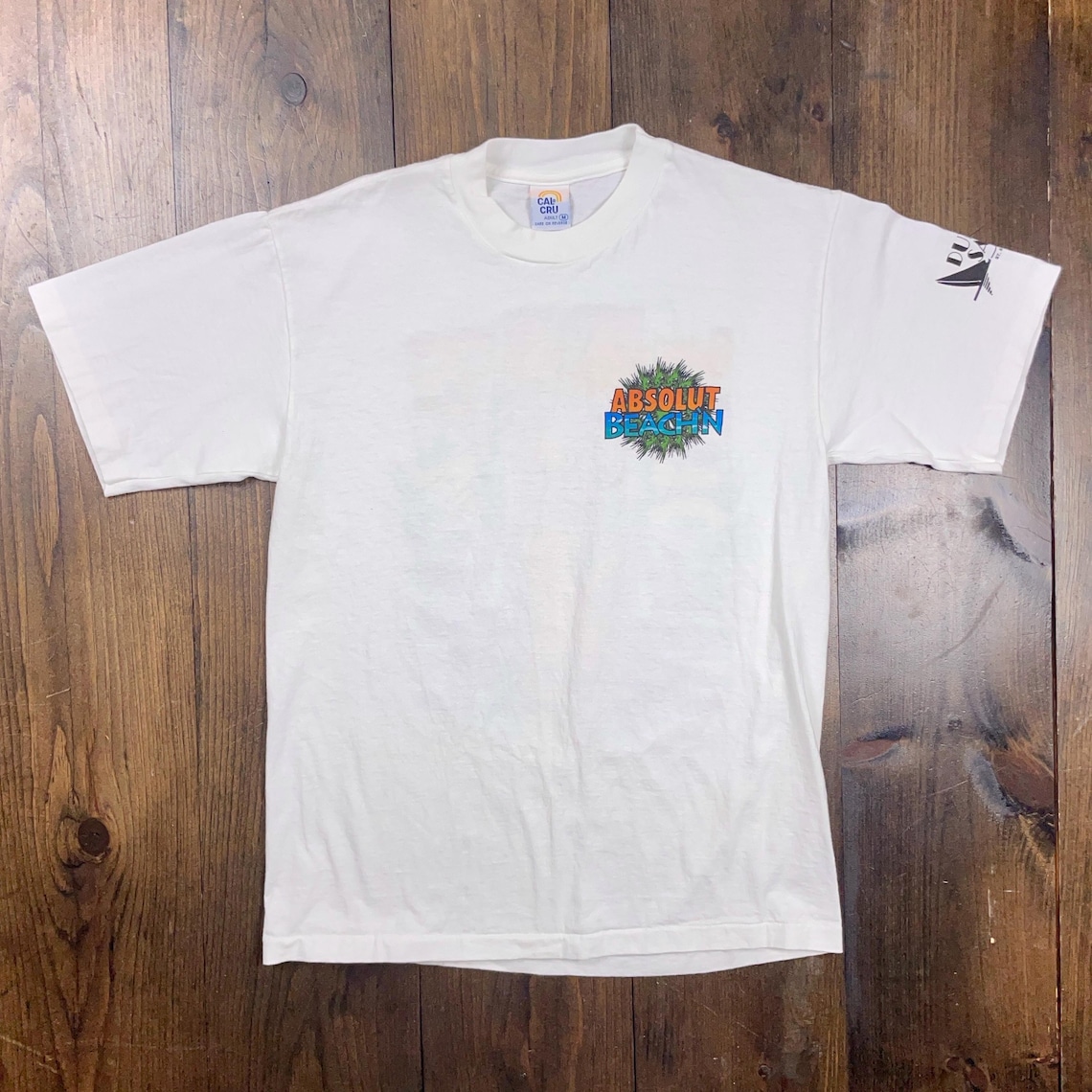 Vintage 1994 Absolut Vodka Beach Babe Alcohol Promotional Single Stitch ...