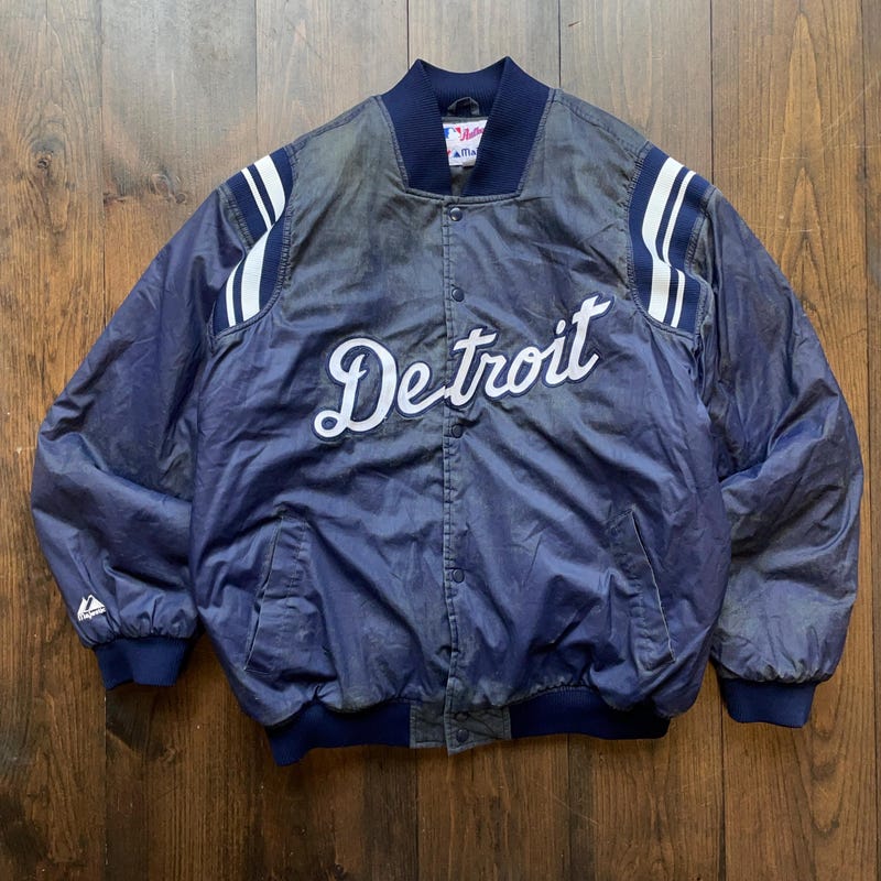 90s Baseball Jacket - Etsy