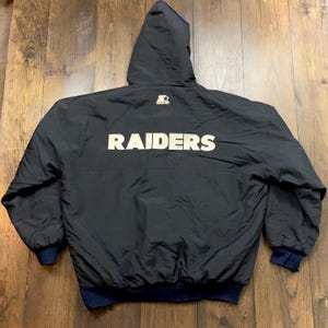 90s Raiders Starter Jackets - Etsy 90s Raiders Starter Jackets - Etsy