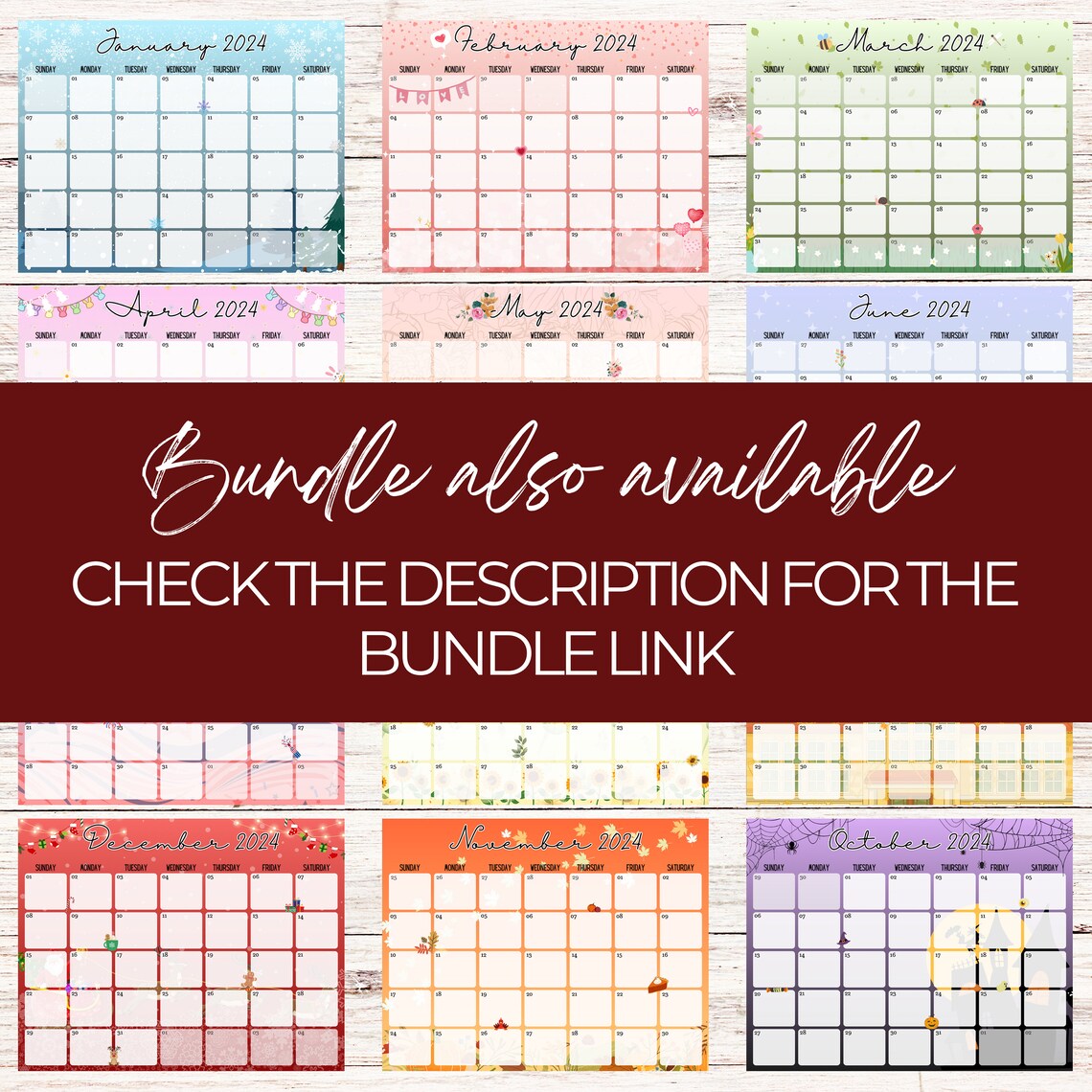 Editable September Calendar 2024 sunday Starts, Printable Fillable ...