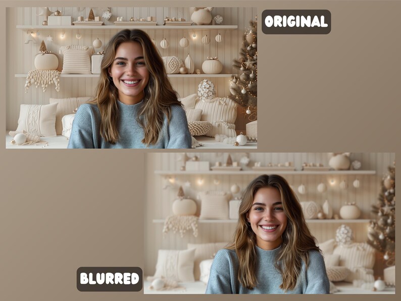 Zoom Background Office Background Holiday Virtual Meeting Christmas ...