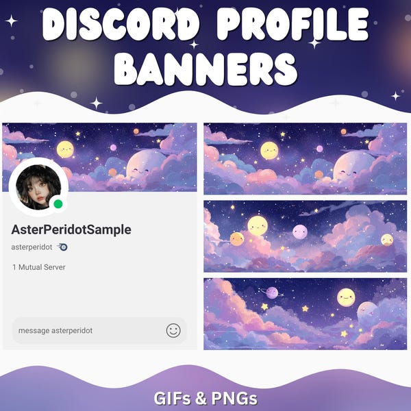 Discord Purple Banners - Etsy