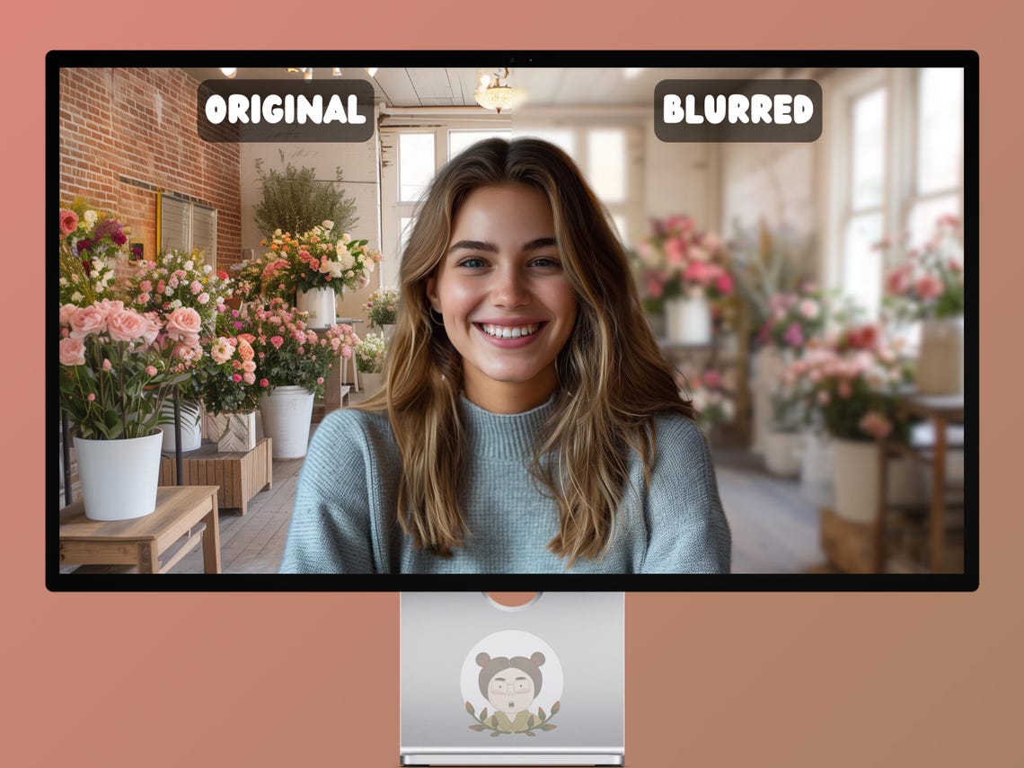 Zoom Background Office Background Floral Flower Virtual Meeting ...