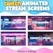 Stream Screens Lofi Store Neon Pink Blue Starting Soon Screen Stream ...