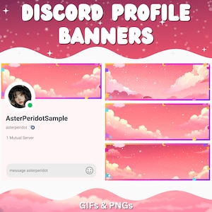 Pink Discord Channel Banners Discord Headers Banners Discord Pink ...