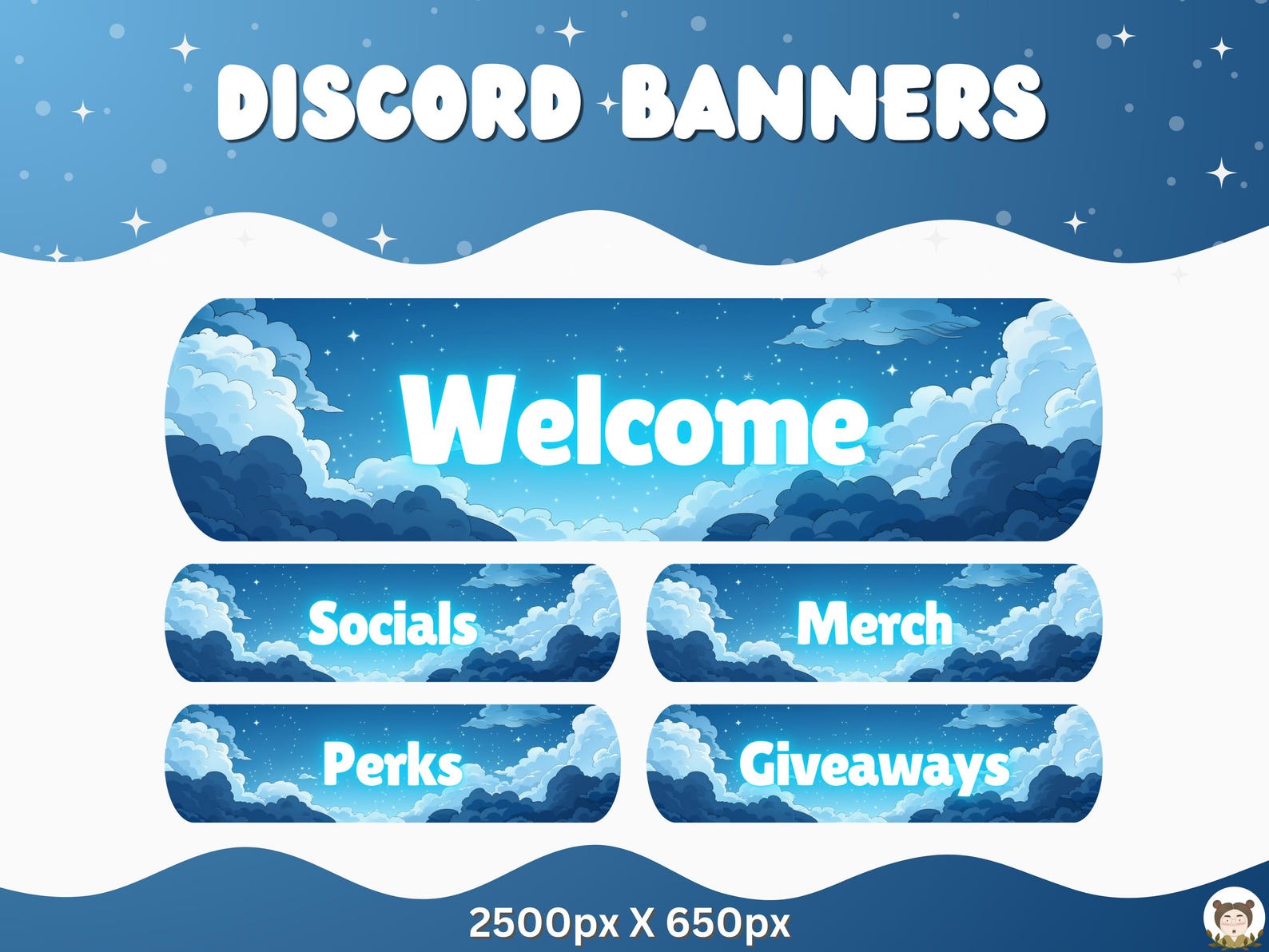 Discord Channel Banners Discord Headers Dividers Discord Graphics ...