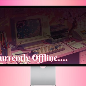 Animated Stream Screen Overlay Pink for Twitch Pink Twitch Overlay ...