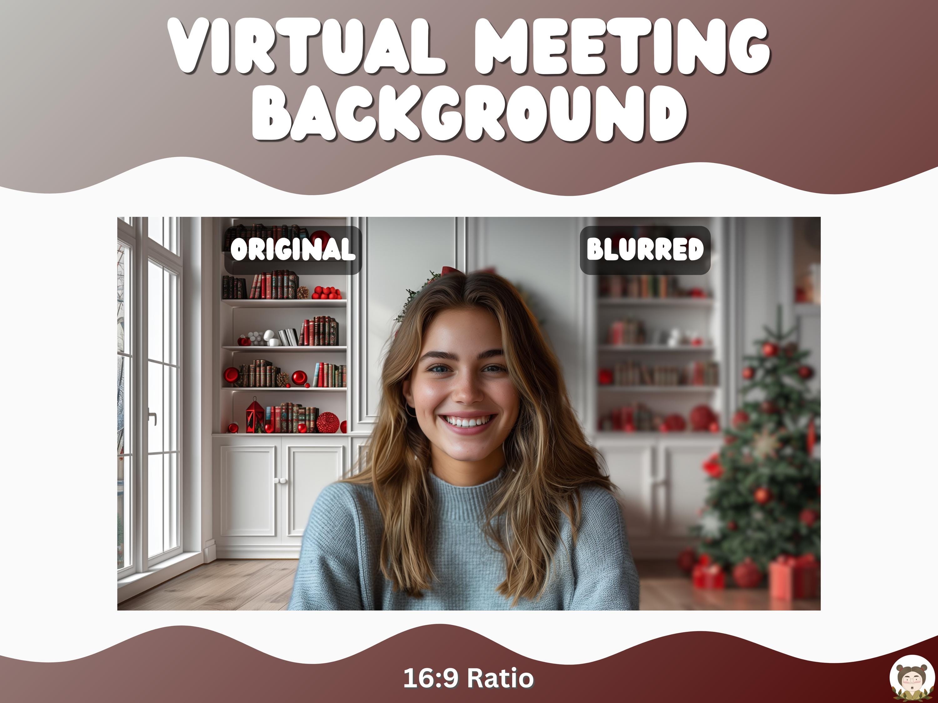 Zoom Background Office Background Holiday Virtual Meeting Background ...
