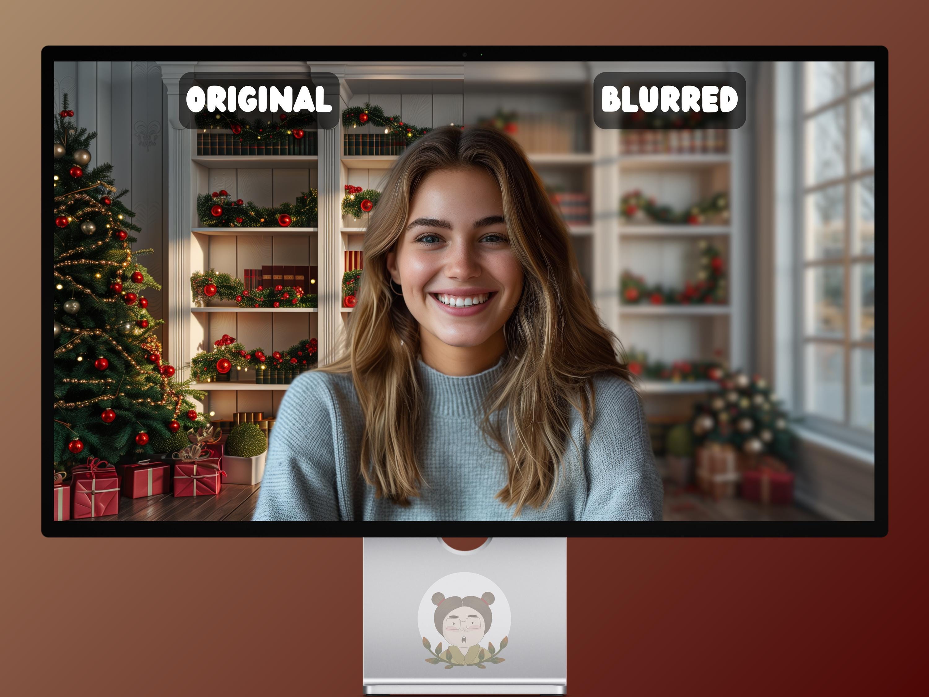 Zoom Background Holiday Background Holiday Virtual Meeting Background ...