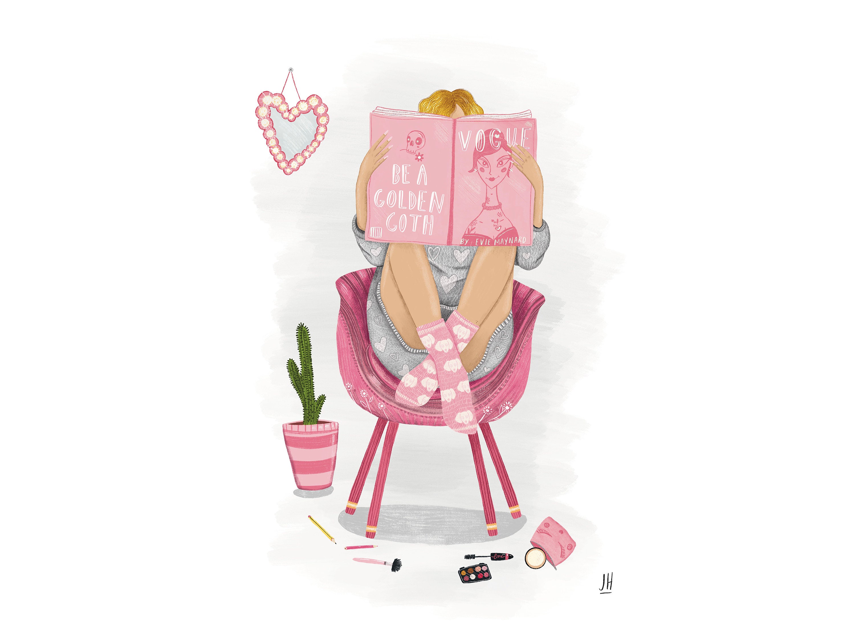 A2 Personalised Girl Poster Print Girls Bedroom Girly Wall | Etsy