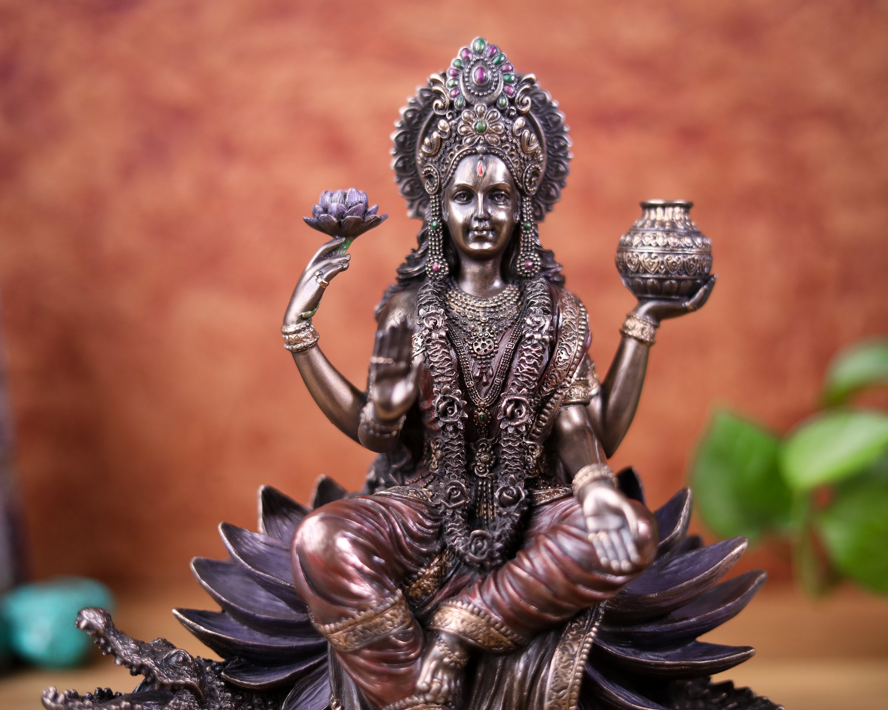 8.5" Ganga Statue, Goddess Ganga Statue, Holy River Ganga, Goddess ...