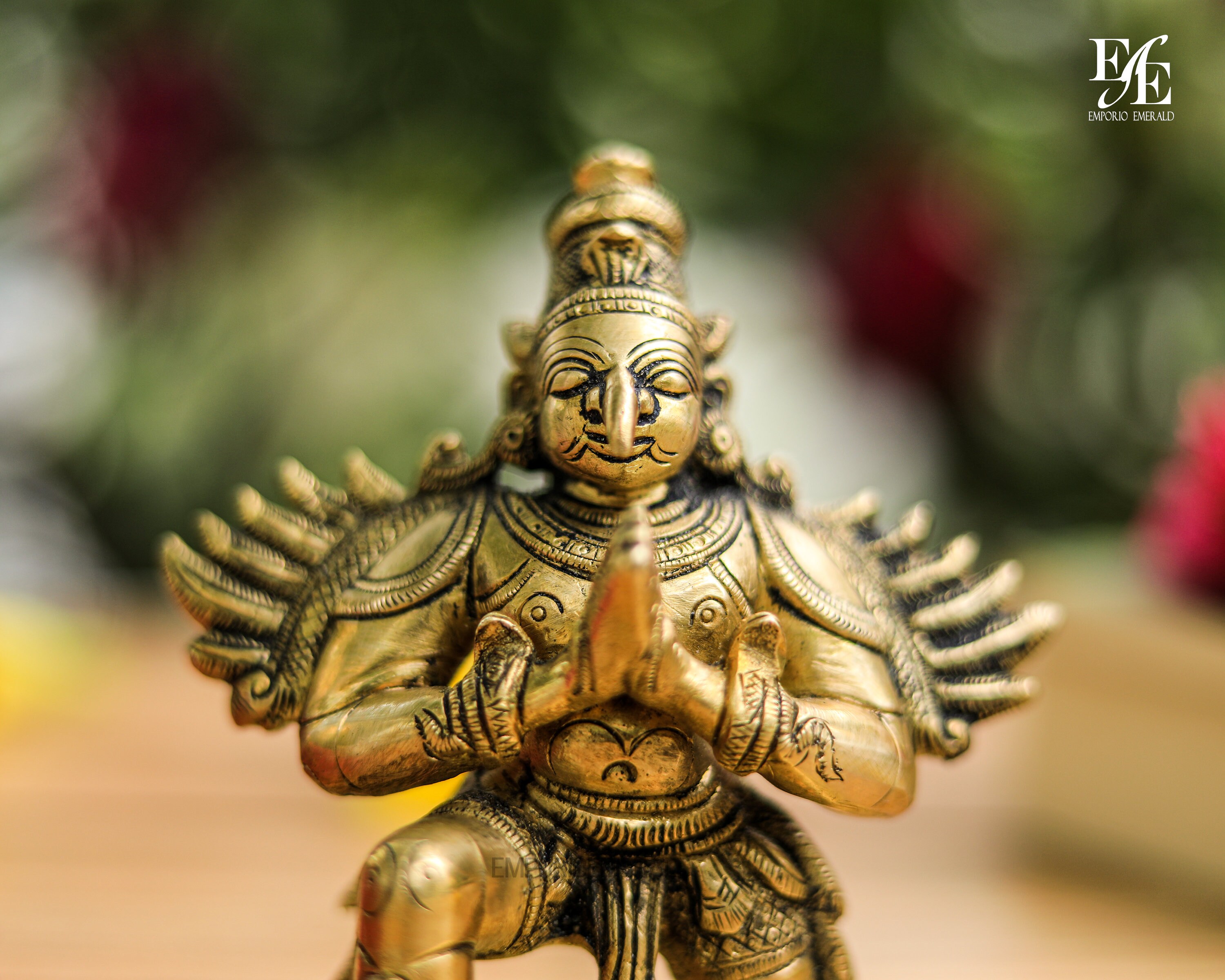 13 Cm Garuda Brass Statuette Altar Meditation Shrine Statue - Etsy