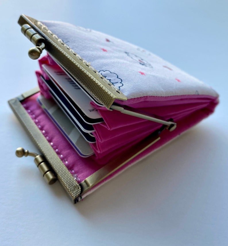 Handmade Wallet for Ladies Vintage Style Wallet Money Clip Vegan Wallet ...
