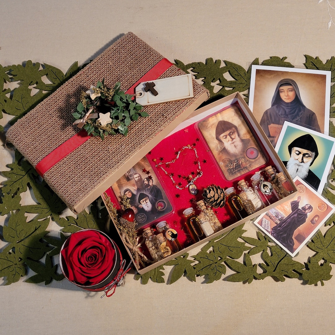 Saints of Lebanon Box - Etsy