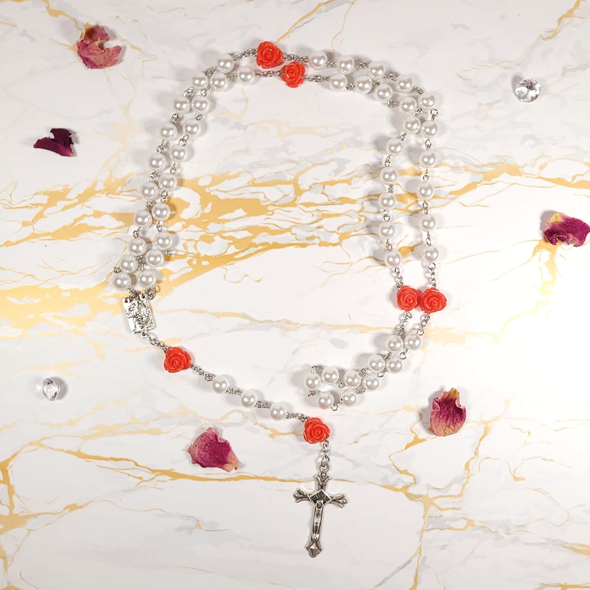 Saint Therese De Lisieux Set Relic Oil, Rose Incense, Rose Medal ...