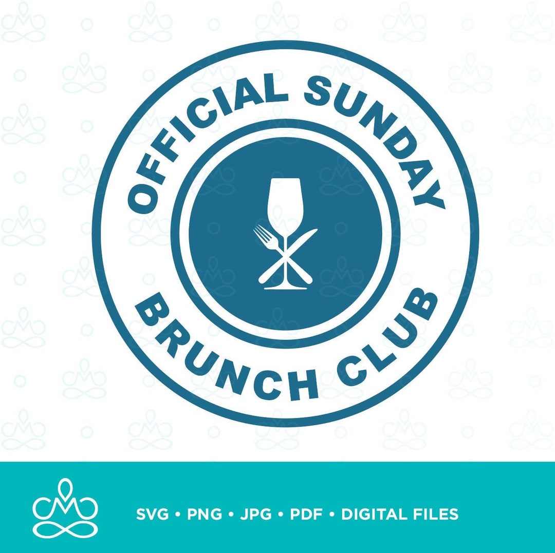 Sunday Brunch SVG, Png, Jpg, Pdf, Printable, Digital, Instant Download ...