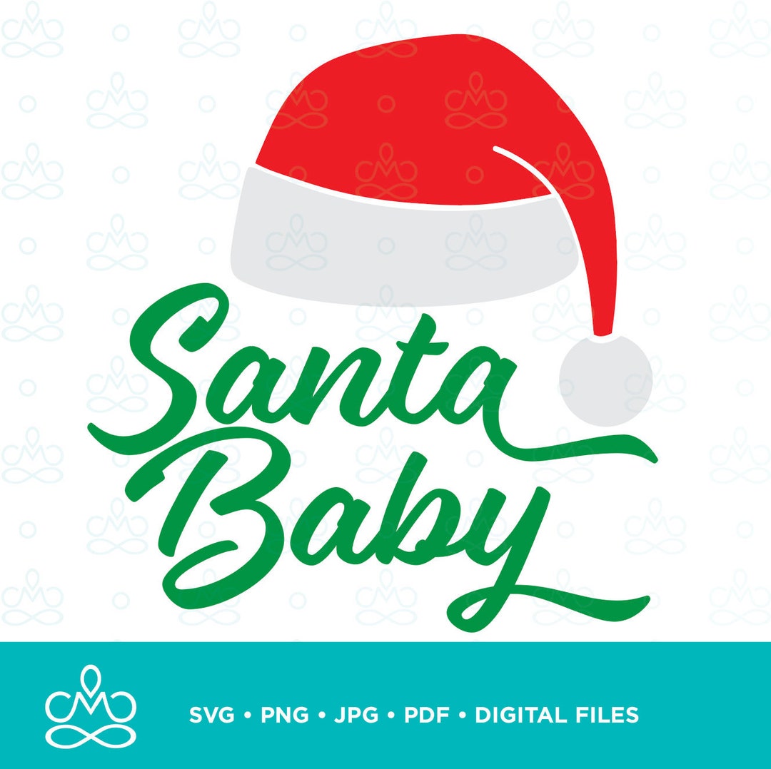 Santa Baby SVG, Png, Jpg, Pdf, Printable, Digital, Instant Download - Etsy
