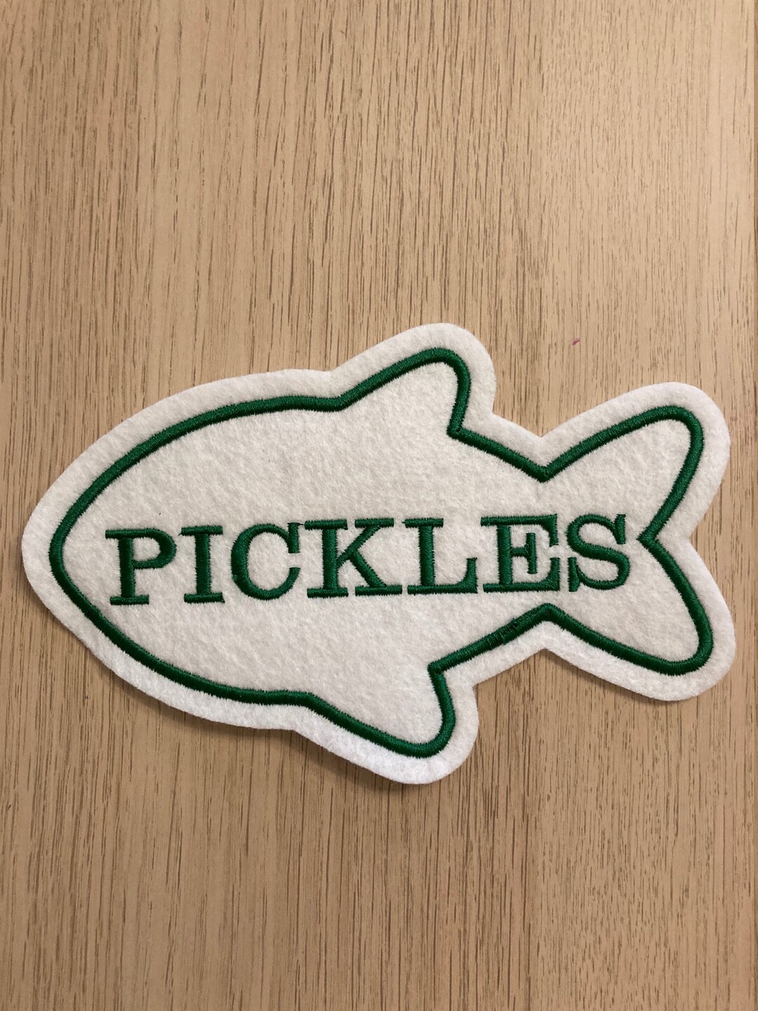 Personalized Fish Shaped Name Tag Patch - Etsy