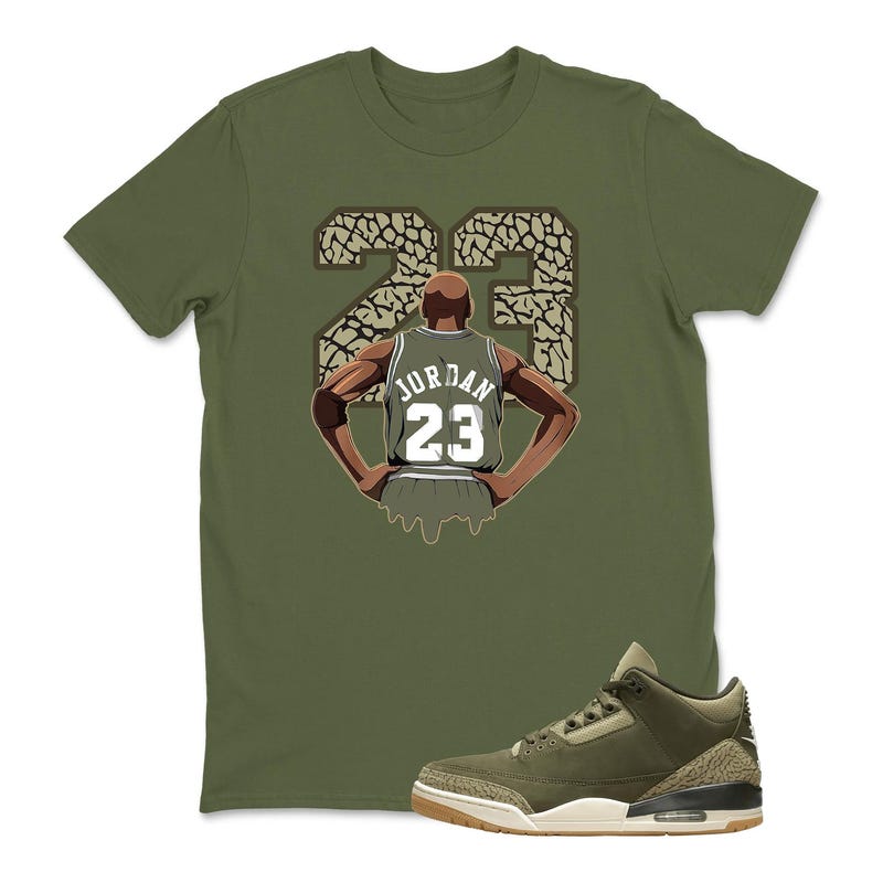Jordan 3 Olive Green - Etsy