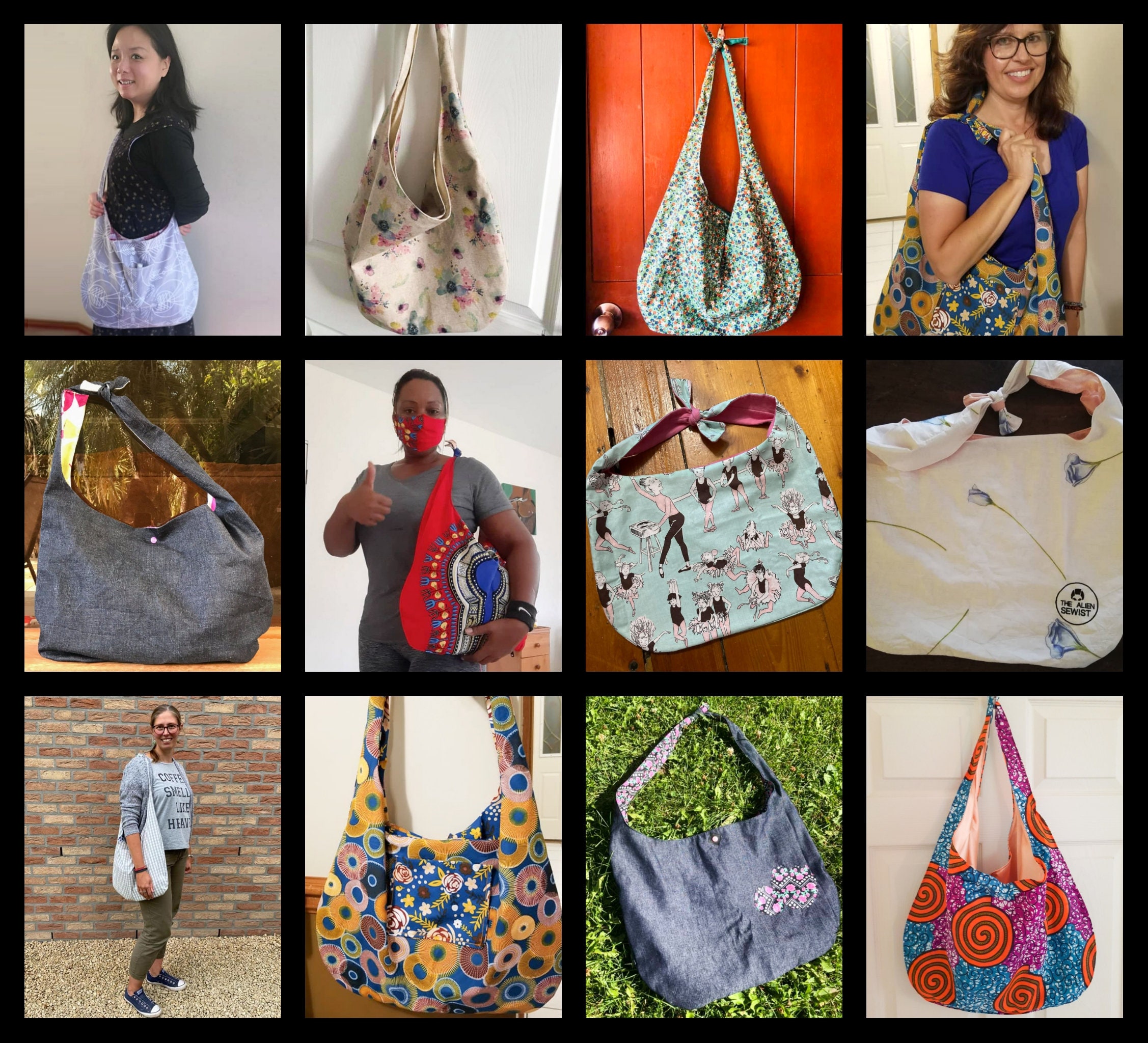 The Neptune Bag - PDF Sewing Pattern - Etsy