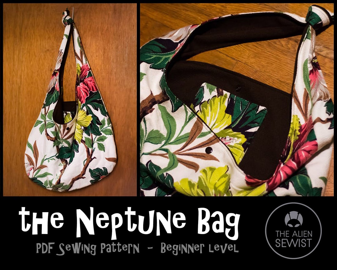 The Neptune Bag - PDF Sewing Pattern - Etsy