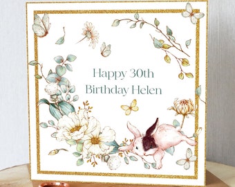 Boho Birthday Card | Etsy