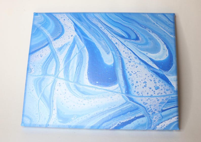 Fluid Art Kit I Acrylic Pouring Painting Kit I Perfect Gift I Stretched ...