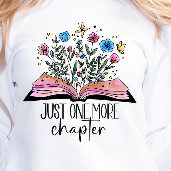 Just One More Chapter Svg Tumbler - Etsy
