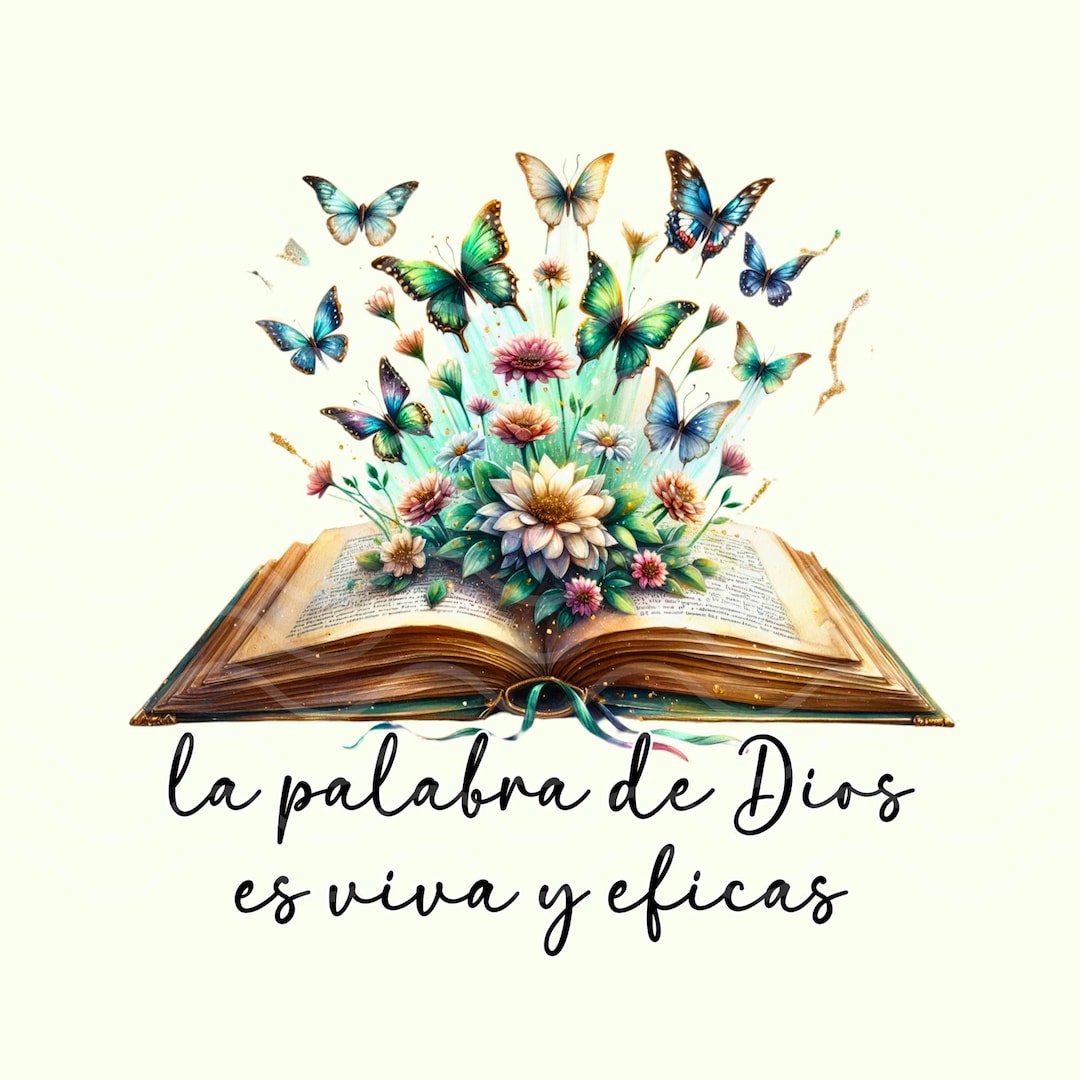 La Palabra De Dios Es Viva Y Eficas, Png Cristianos, Png Biblicos ...