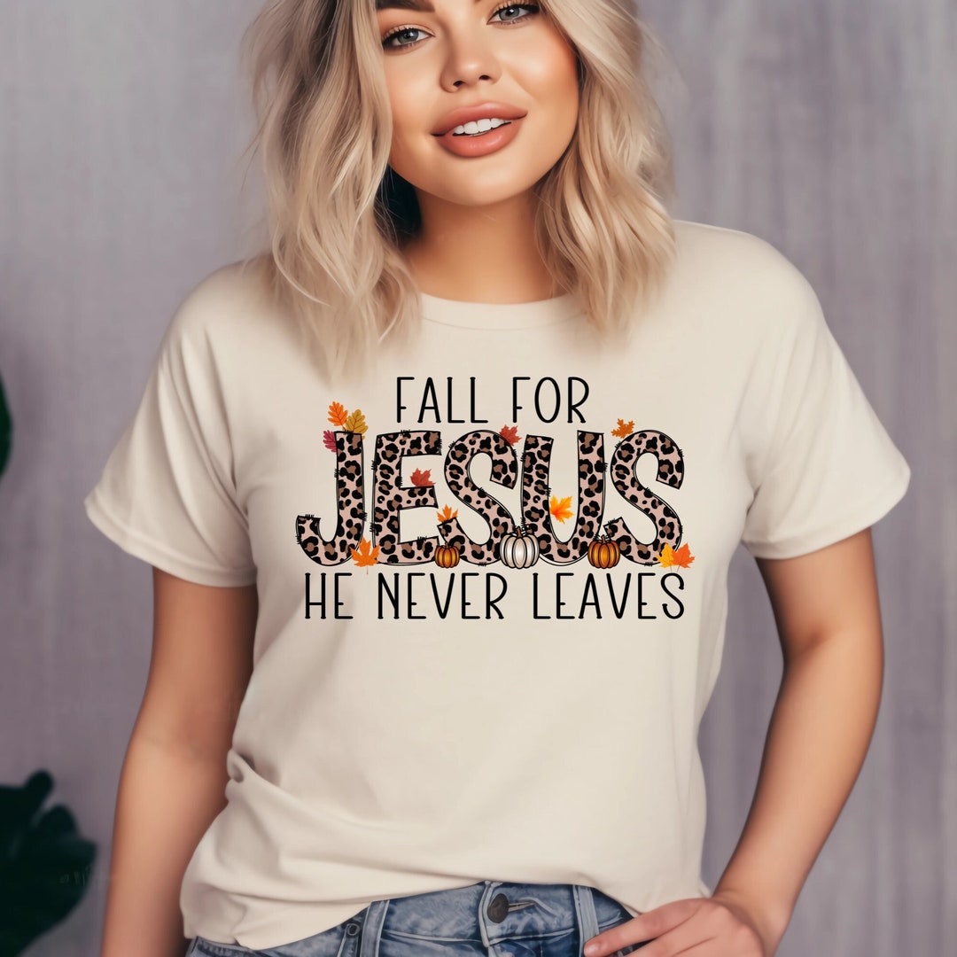 Fall Png, Fall for Jesus Design, Sublimation Png, Pumpkin Png, Autum ...
